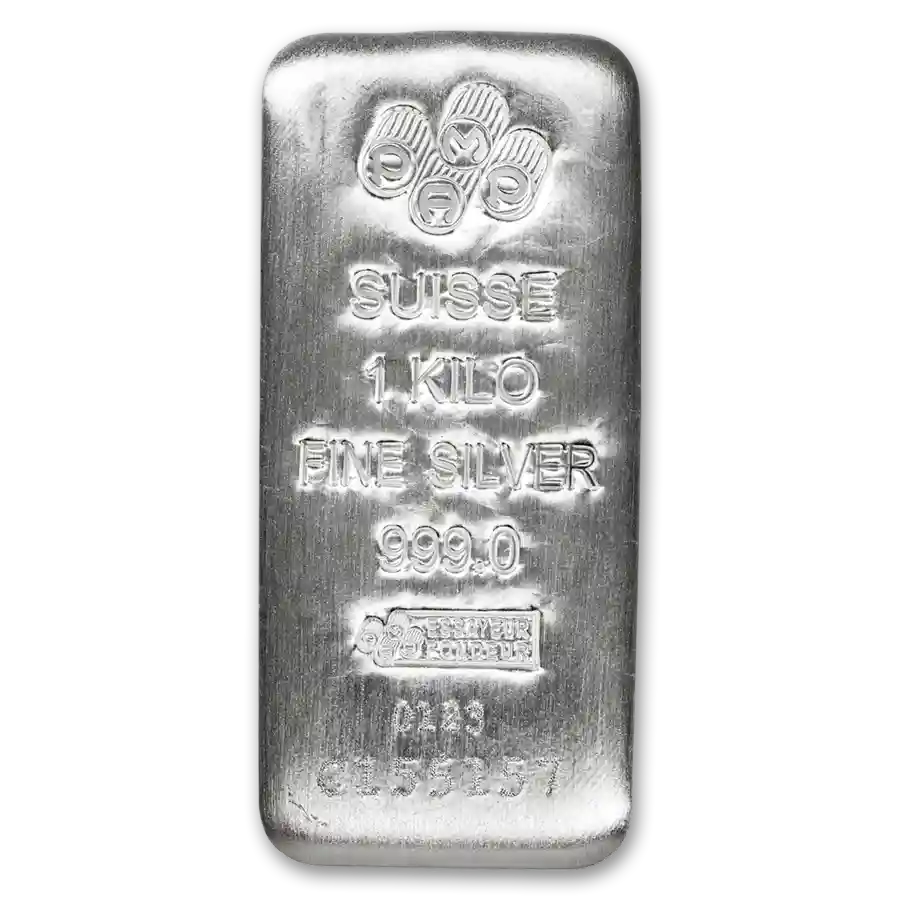 Buy 1 Kilo Silver Bars | Kilogram Silver Bars | Bullion.com