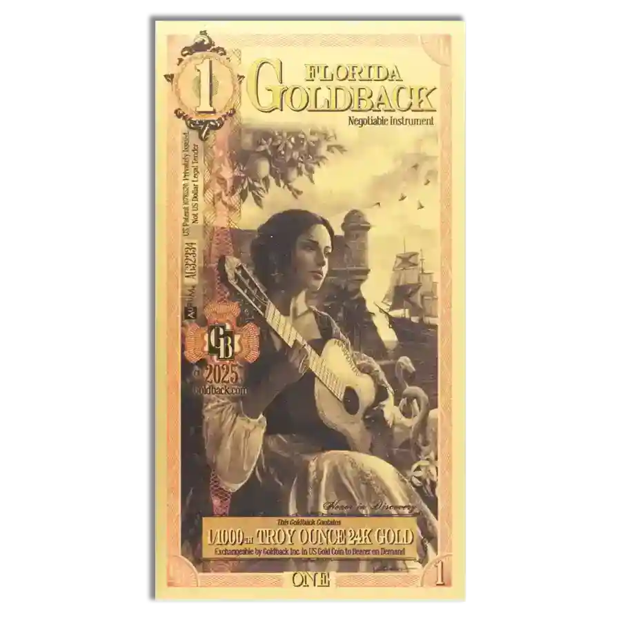 Florida Goldbacks | Bullion.com