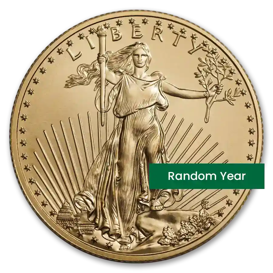 Buy 1/2 oz American Gold Eagle Coin BU | Bullion.com