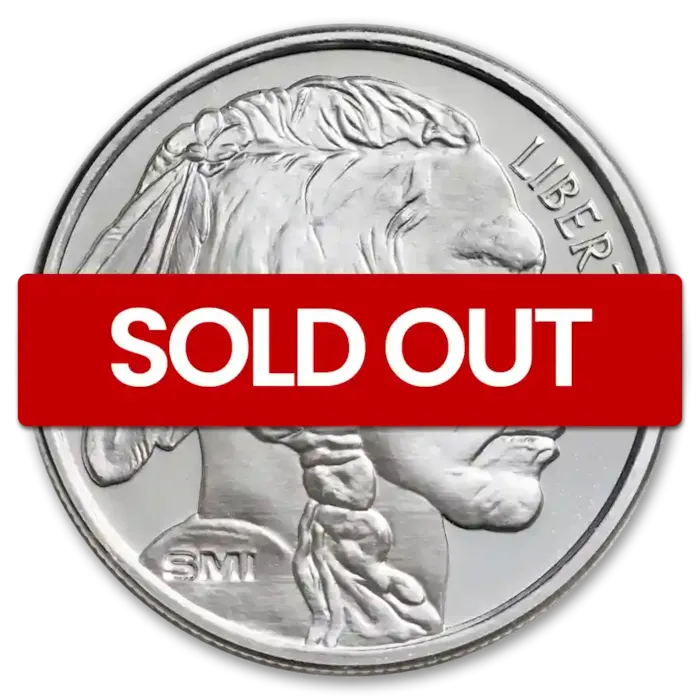 1 oz Silver Sunshine Buffalo Round (MM: SI) | Bullion.com