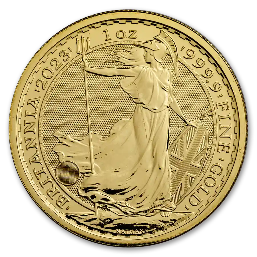 2023 1 oz Gold Britannia - Queen Elizabeth II | Bullion.com