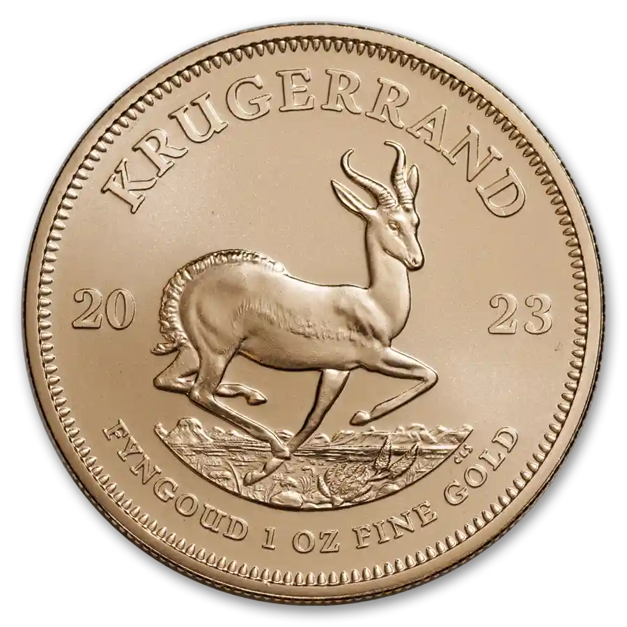2023 1 oz South African Gold Krugerrand Coin | Bullion.com