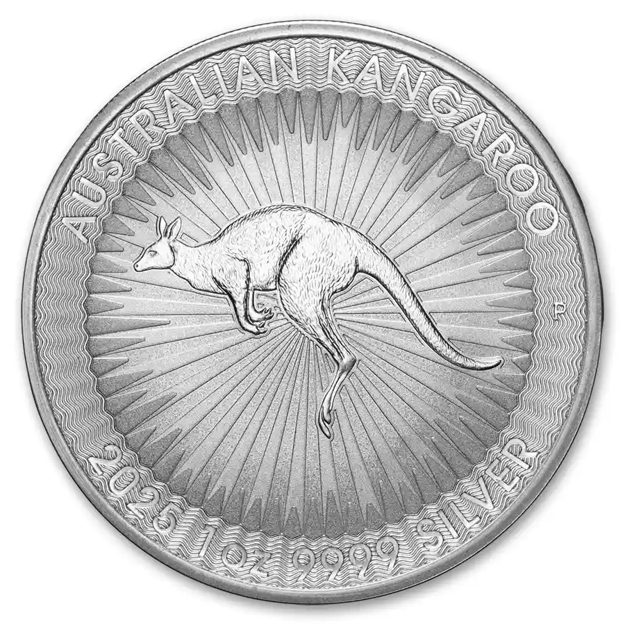 2025 1 oz Australian Silver Kangaroo Coin BU | Bullion.com