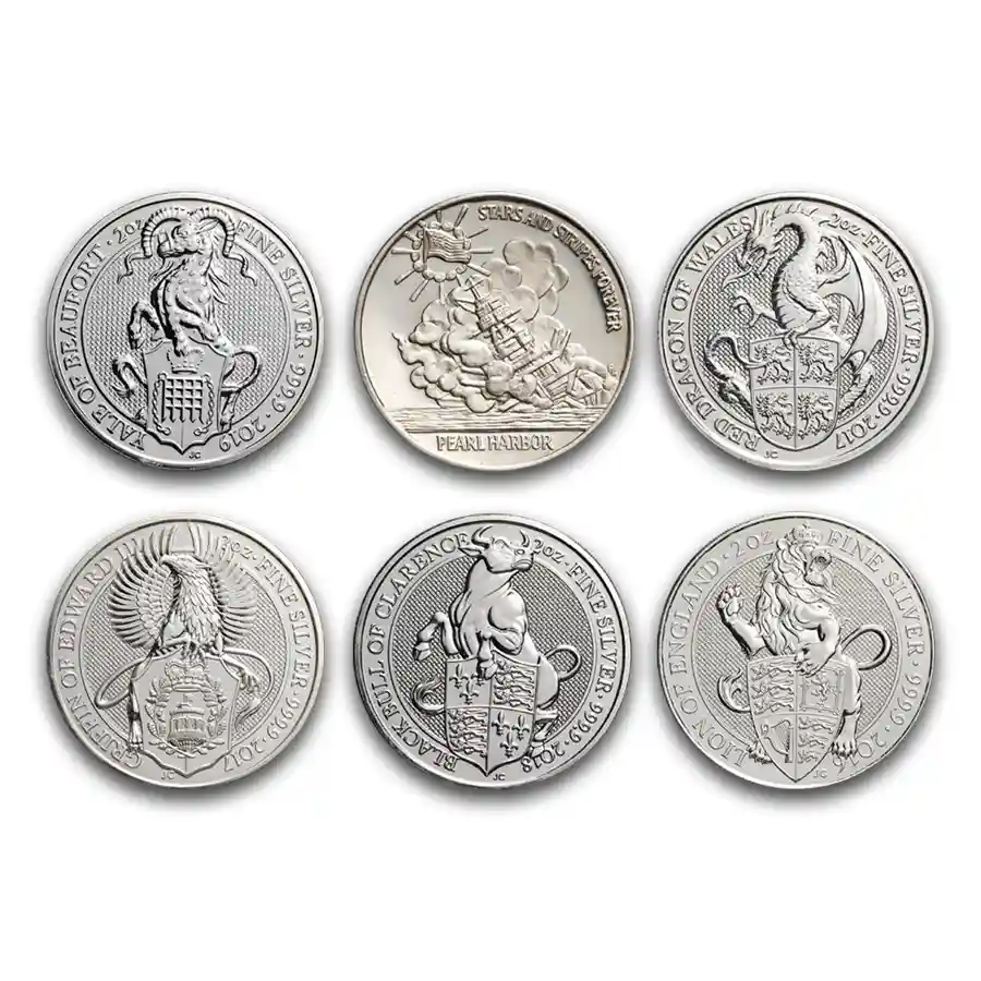 2 oz Silver Coin - Random Design | Bullion.com