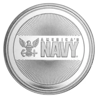 Buy 1 oz Silver Round - United States Navy Emblem | Bullion.com