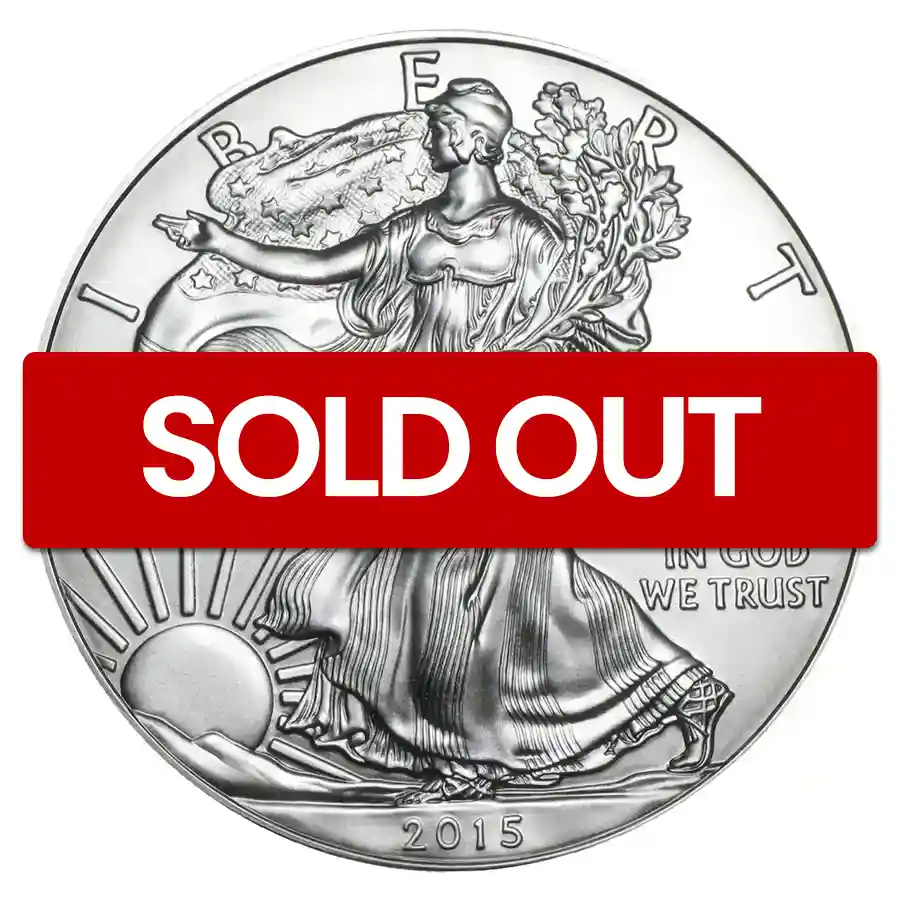 2015 1 oz American Silver Eagle Coin BU | Bullion.com